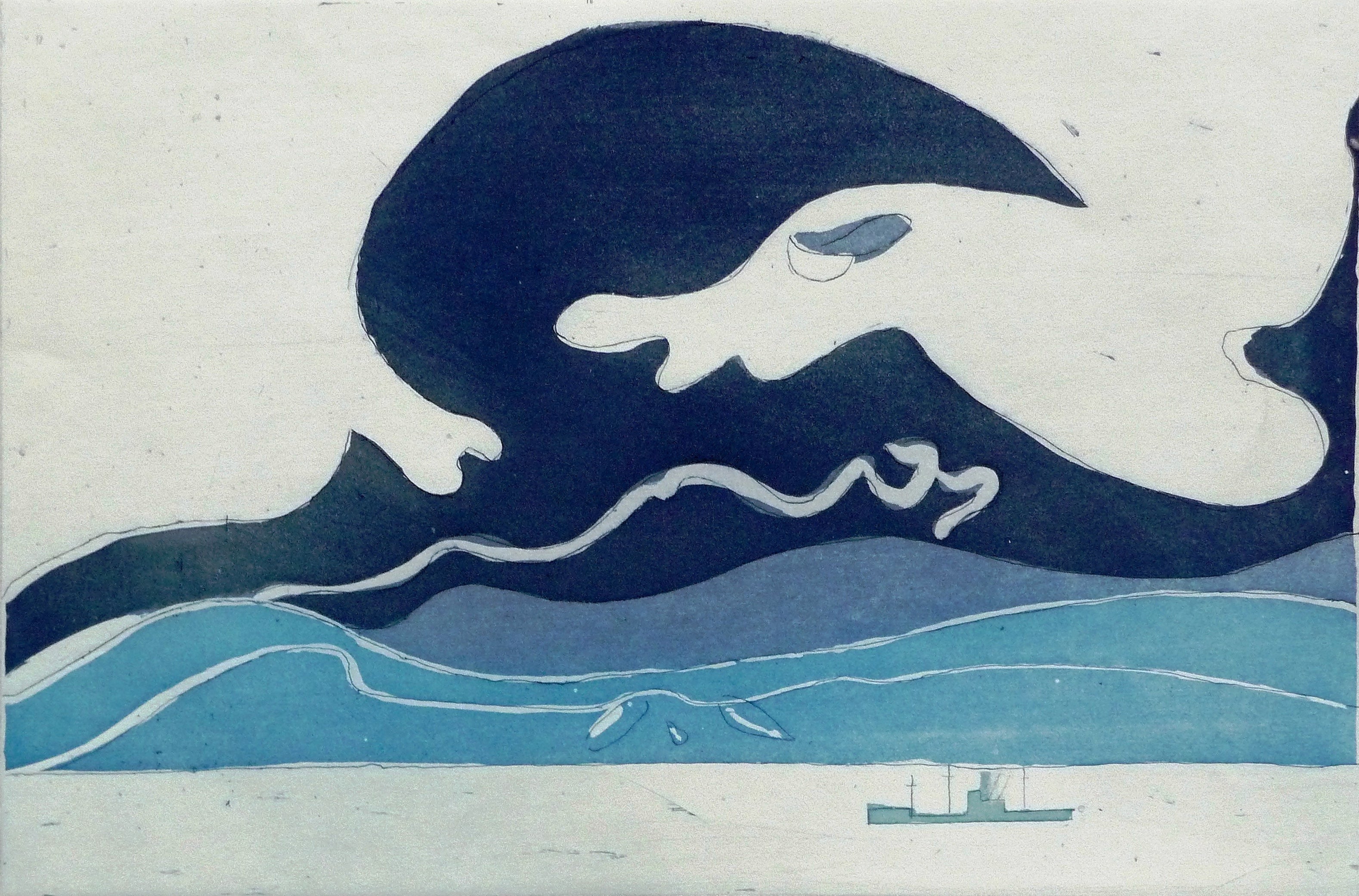 La vague bleue – Henri Landier